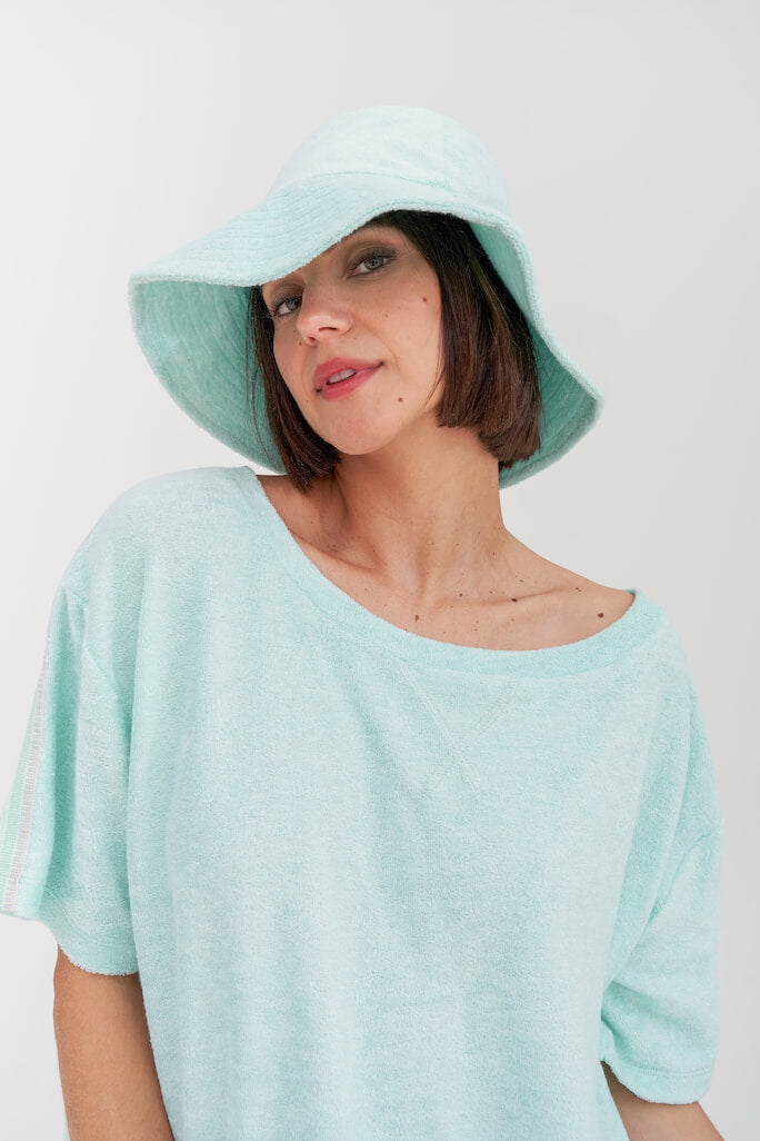 Terry Cloth Bucket Hat– pītusa