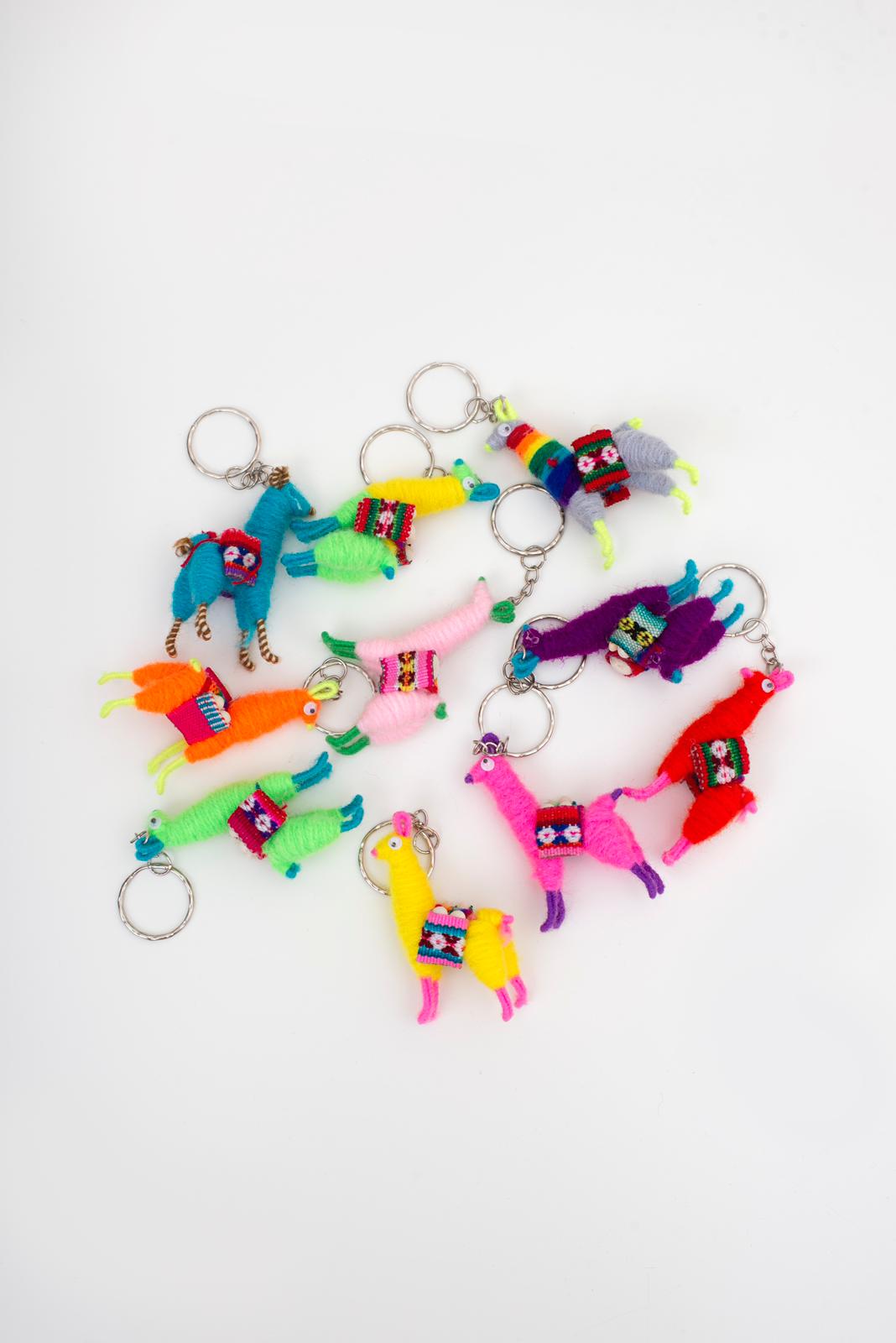 Llama Color Keychain– pītusa